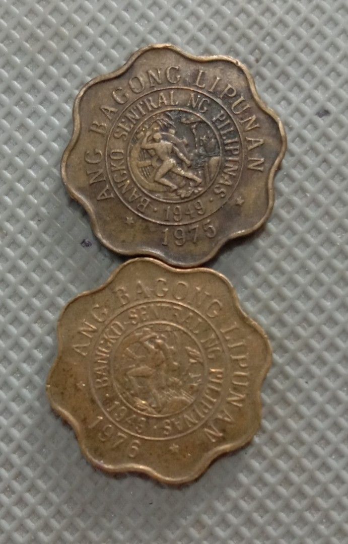 Year set of 5 Sentimo Philippine coins, Hobbies & Toys, Memorabilia ...