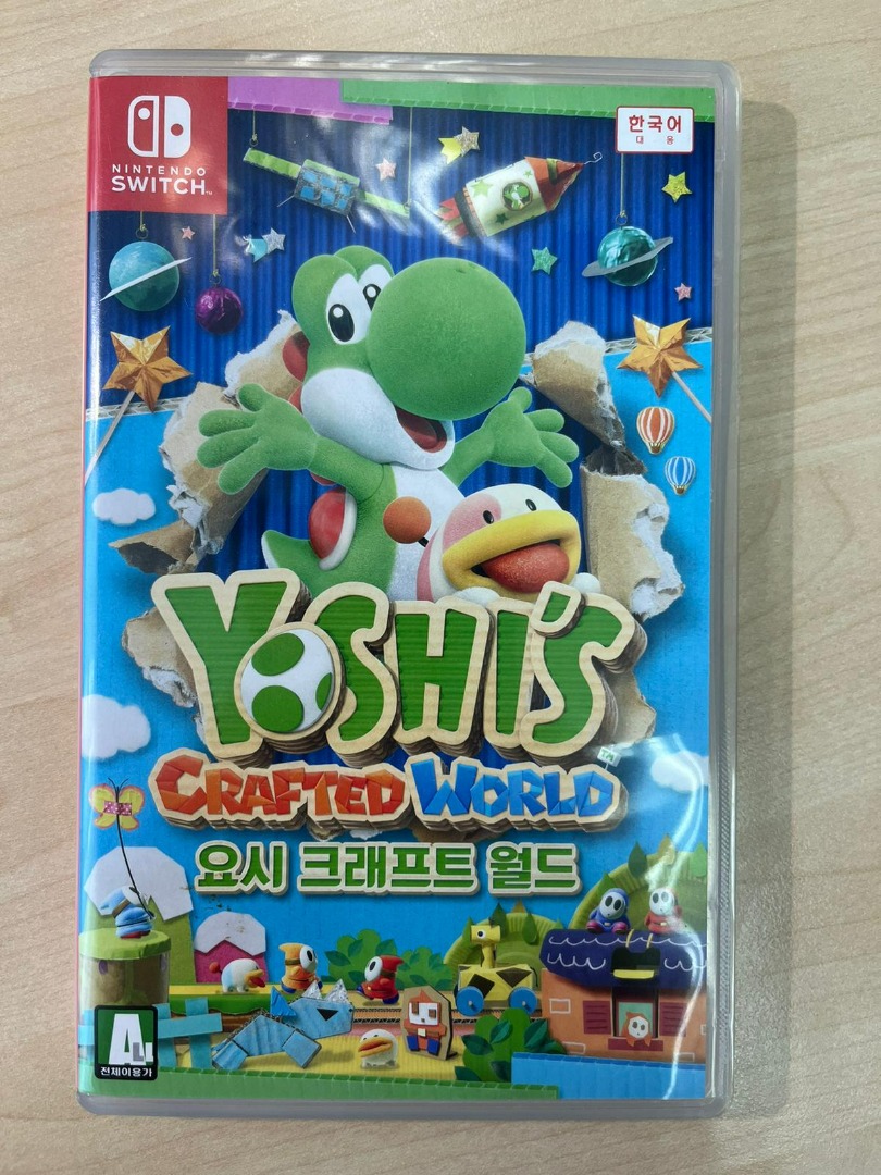 Yoshi's Craft World (Nintendo Switch KOR version), Video Gaming, Video ...