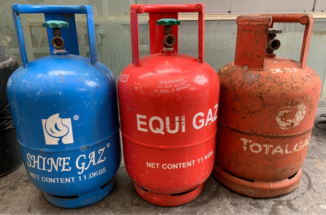 1 Unit Empty 11-KG LPG Tank, Furniture & Home Living, Home Improvement & Organization, Home ...