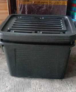 143L BIG BLACK STORAGE BOXES - To Katipunan QC, Furniture & Home Living ...