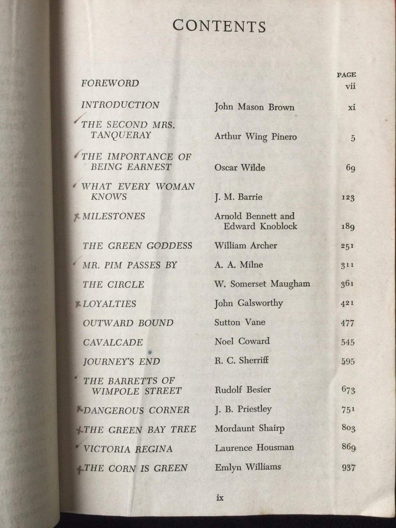 1942 SIXTEEN FAMOUS BRITISH PLAYS COMPLETE & UNABRIDGED EDITED BY ...