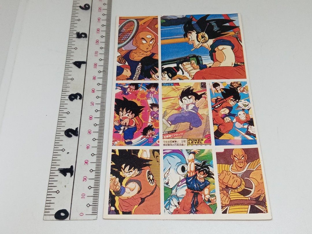 1990s Dragon Ball Z Sticker, Hobbies & Toys, Memorabilia & Collectibles ...