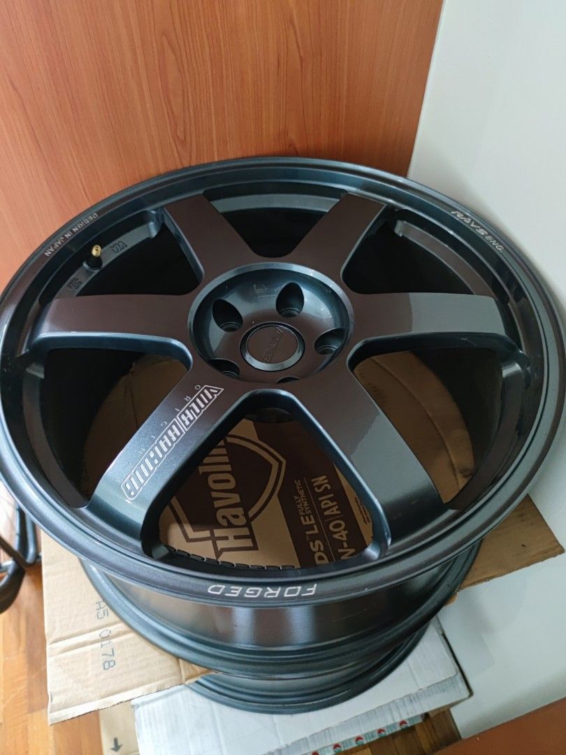 19 inch Te37 design rims for Most Vehicle, Car Accessories, Tyres & Rims on Carousell