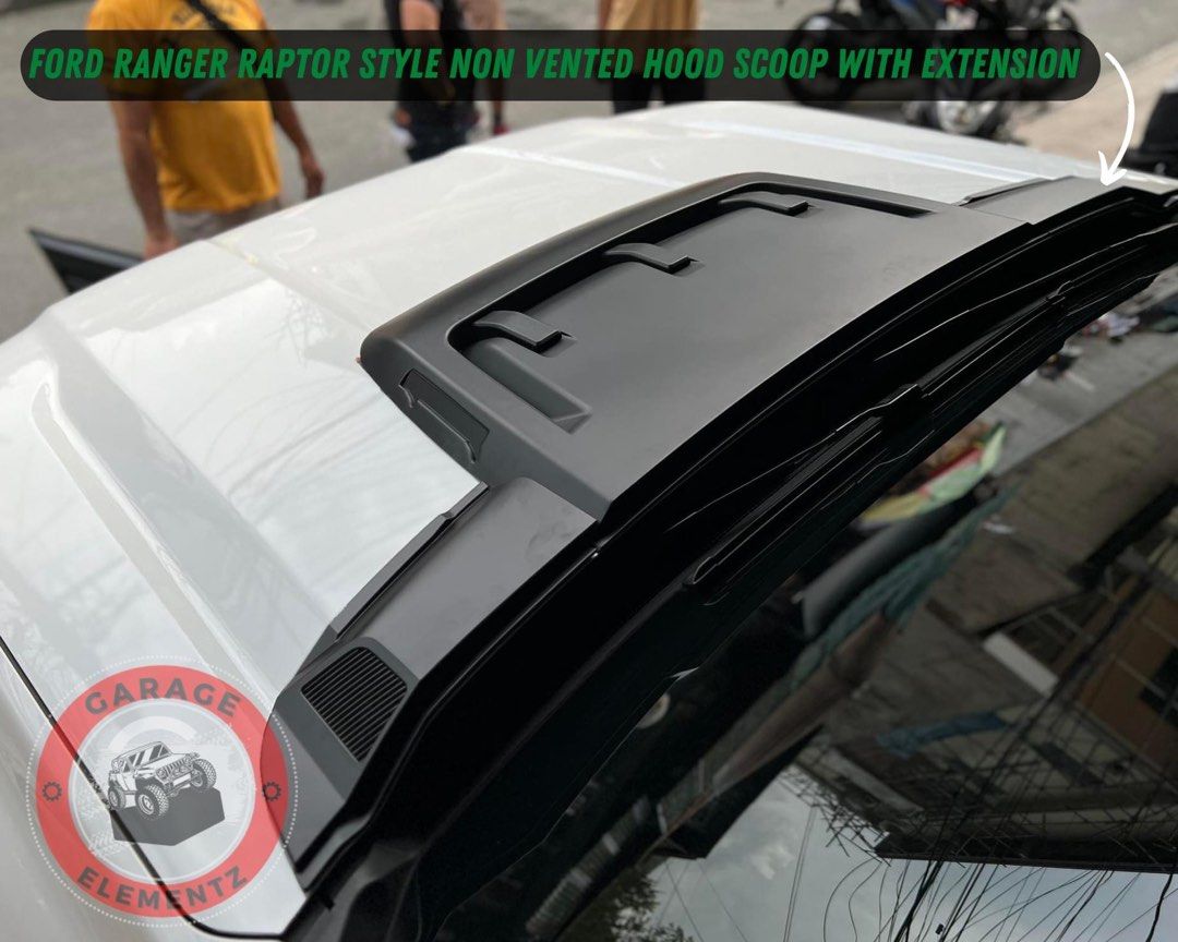 2023 Ford Ranger Raptor Hoodscoop Xlt sport Xls Wildtrak hood scoop ...
