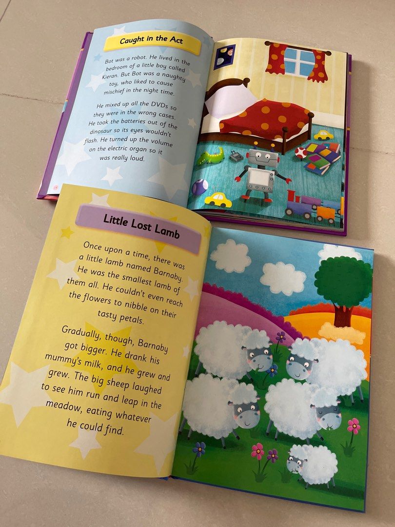 2 for $5 - Preloved Children Story Book (Now I Can Read, Nursery Rhymes ...