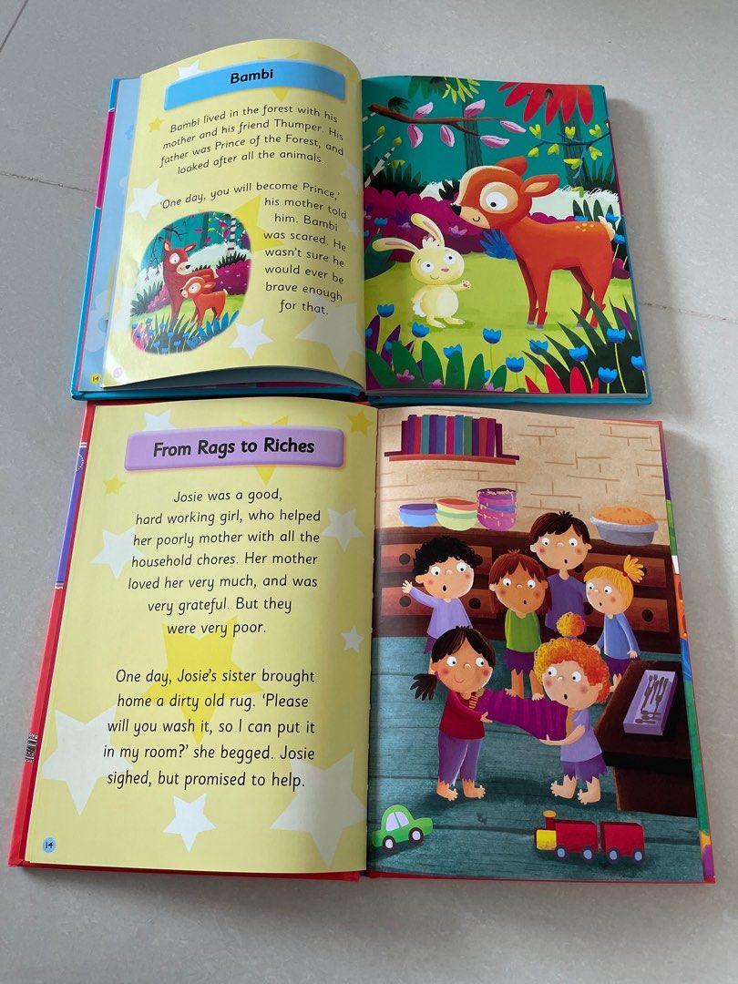 2 for $5 - Preloved Children Story Book (Now I Can Read, Nursery Rhymes ...
