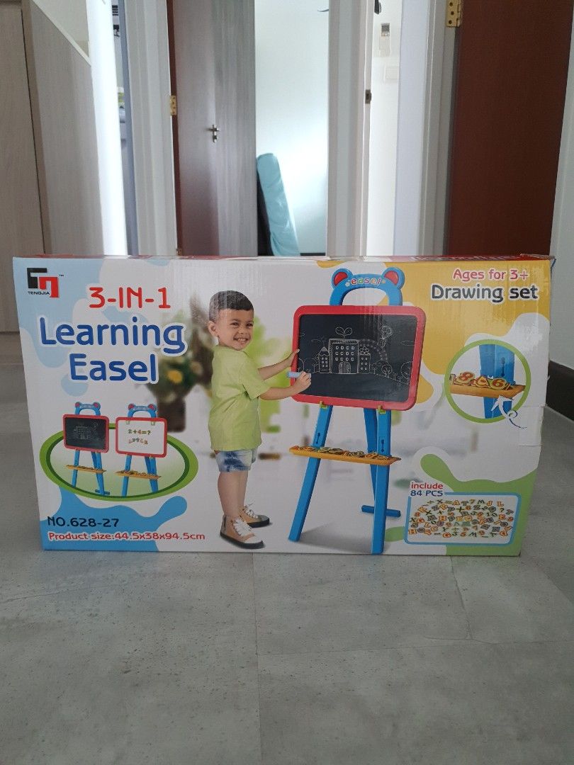 3 in 1 Learning Easel, Babies & Kids, Baby Nursery & Kids Furniture ...
