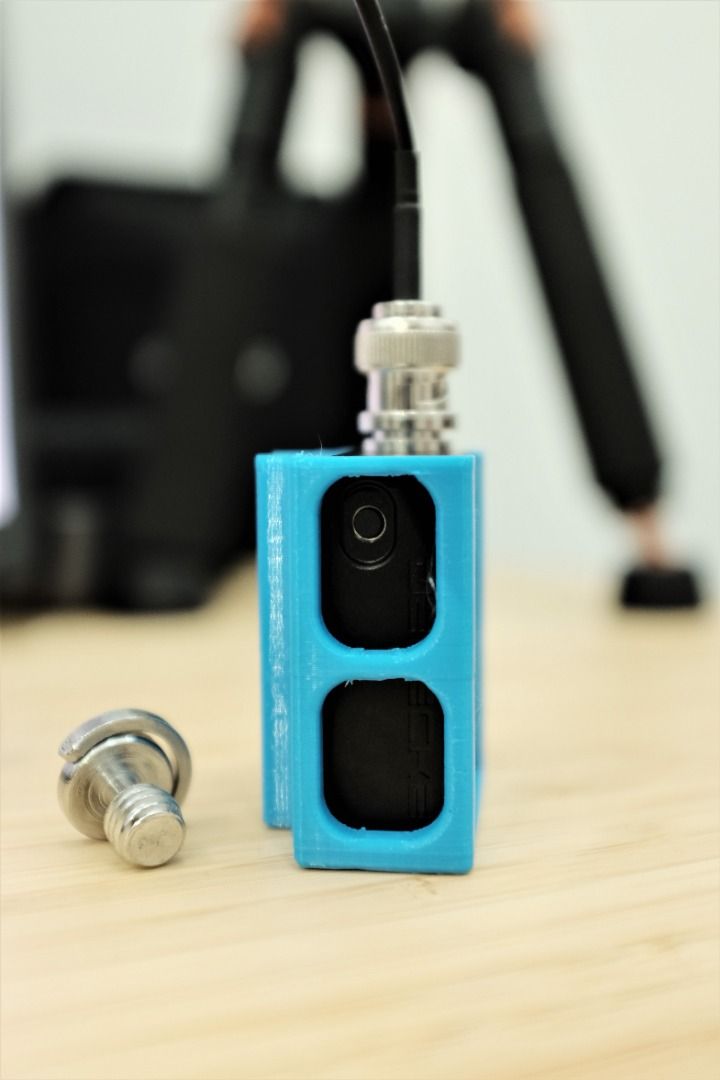 [3D printed] Mount Holder for Denecke JB-1 Syncbox Timecode Generator ...