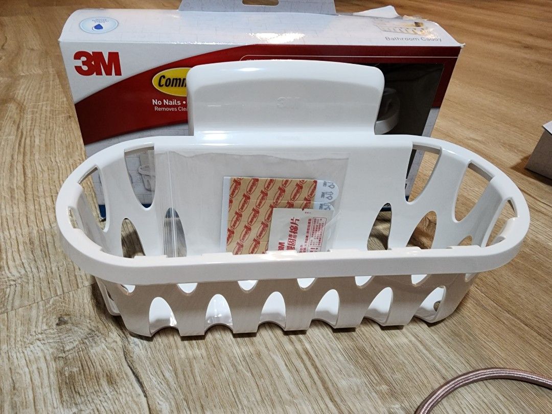 3M Command Shelf and Basket Set, Furniture & Home Living, Bathroom ...