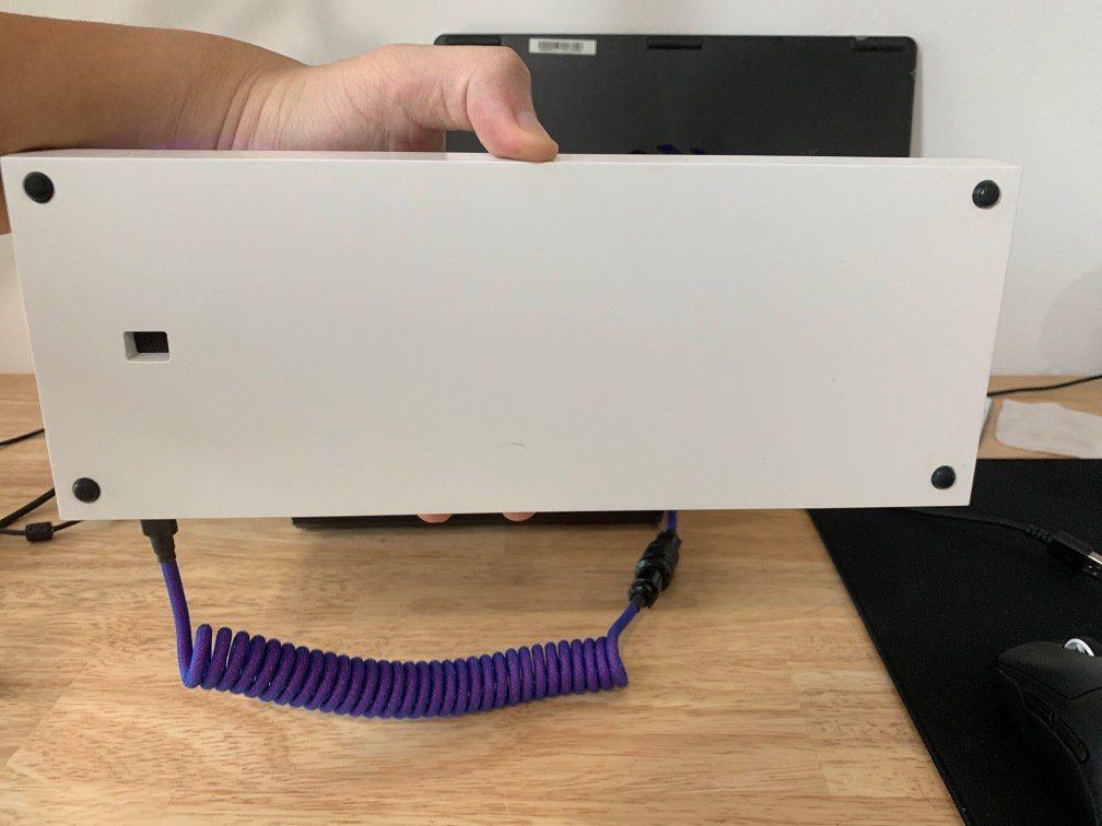 60% CUSTOM KEYBOARD KBD FANS AND COILED CABLE, Computers & Tech, Parts ...