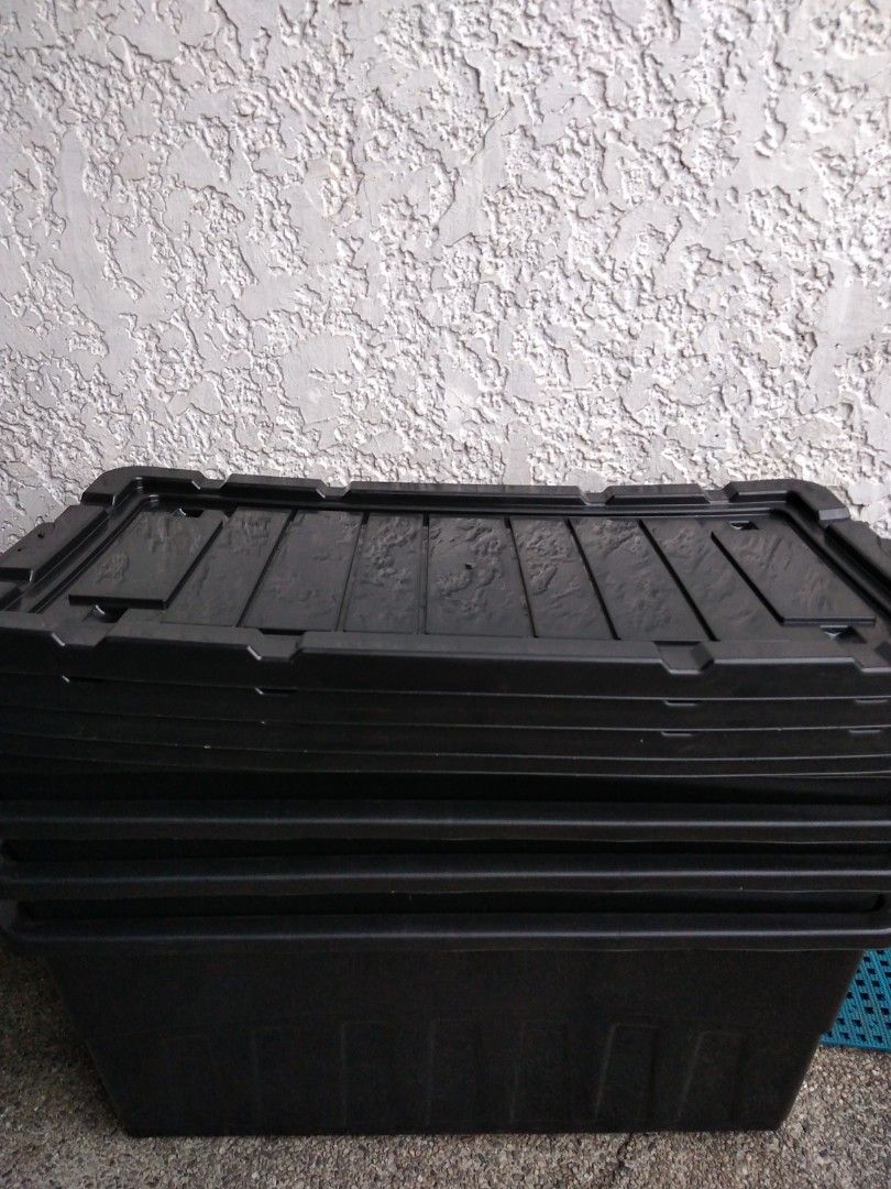 78-liter capacity storage box, Furniture & Home Living, Home ...