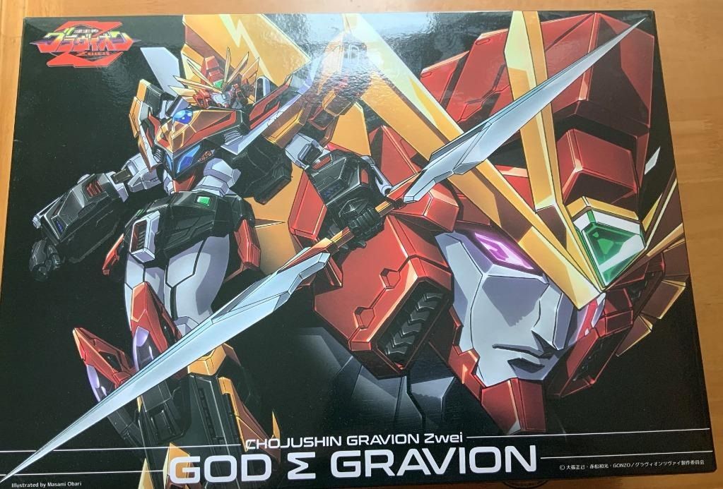全新 千值練 超重神 GRAVION GOD ΣSIGMA GRAVION, 興趣及遊戲, 玩具 & 遊戲類 - Carousell