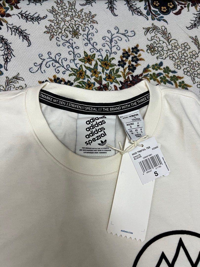 Adidas SPZL Mod Trefoil Tee, Men's Fashion, Activewear on Carousell