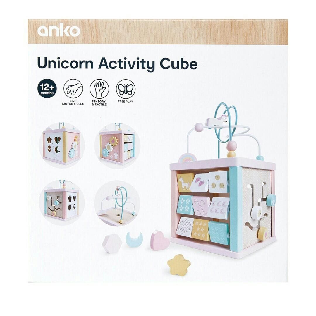 ANKO unicorn activity cube, Hobbies & Toys, Toys & Games on Carousell