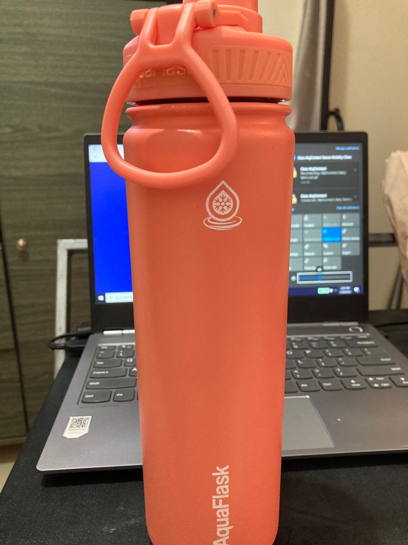 Aquaflask Plumpy Peach 22oz with box, Furniture & Home Living ...