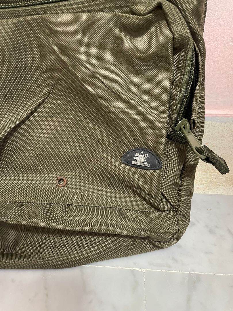 Army backpack (DG soldier talk backpack), Everything Else on Carousell
