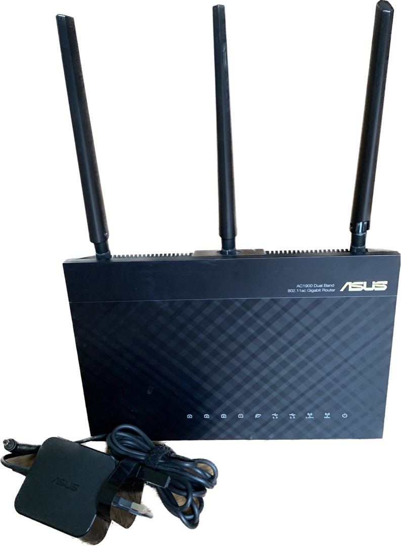 Asus RT-AC68U AC1900 Dual band gigabit router, Computers & Tech, Parts ...