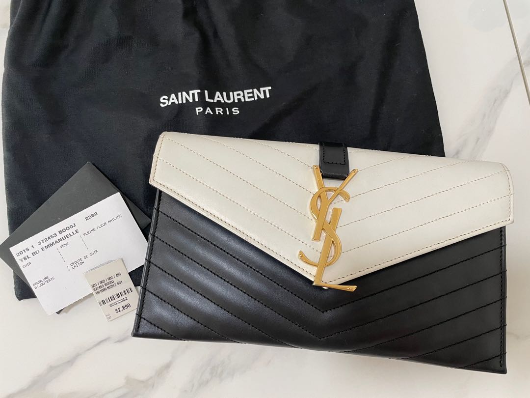 Authentic YSL Clutch Bag, Women's Fashion, Bags & Wallets, Clutches on ...