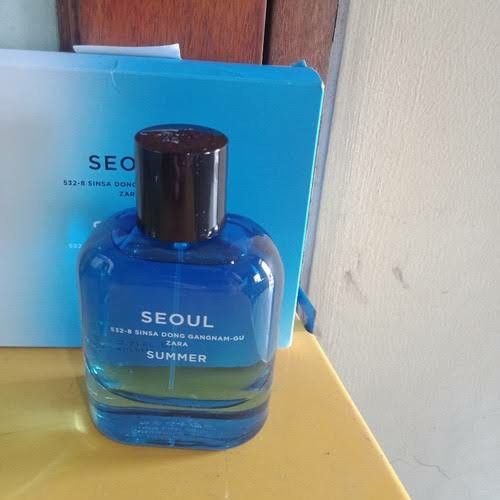 AUTHENTIC ZARA MAN PERFUME SEOUL and SEOUL SUMMER 100mlx2., Beauty & Personal Care, Fragrance ...