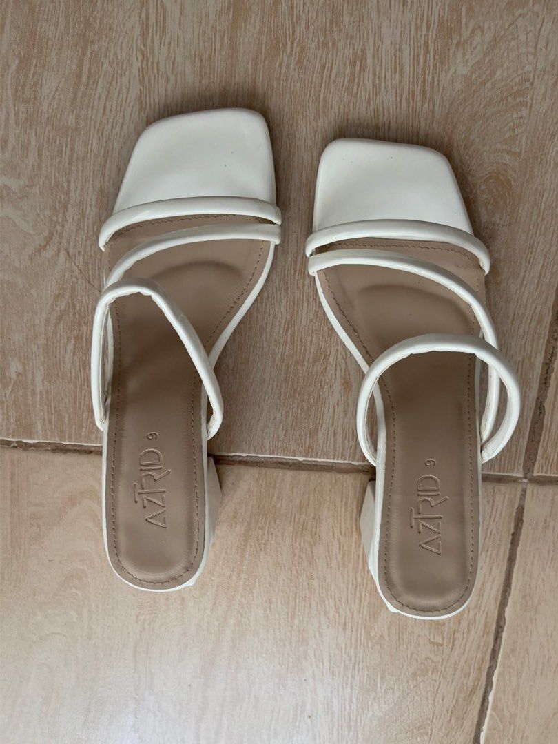 Aztrid Nicole in White (US 9), Women's Fashion, Footwear, Heels on ...