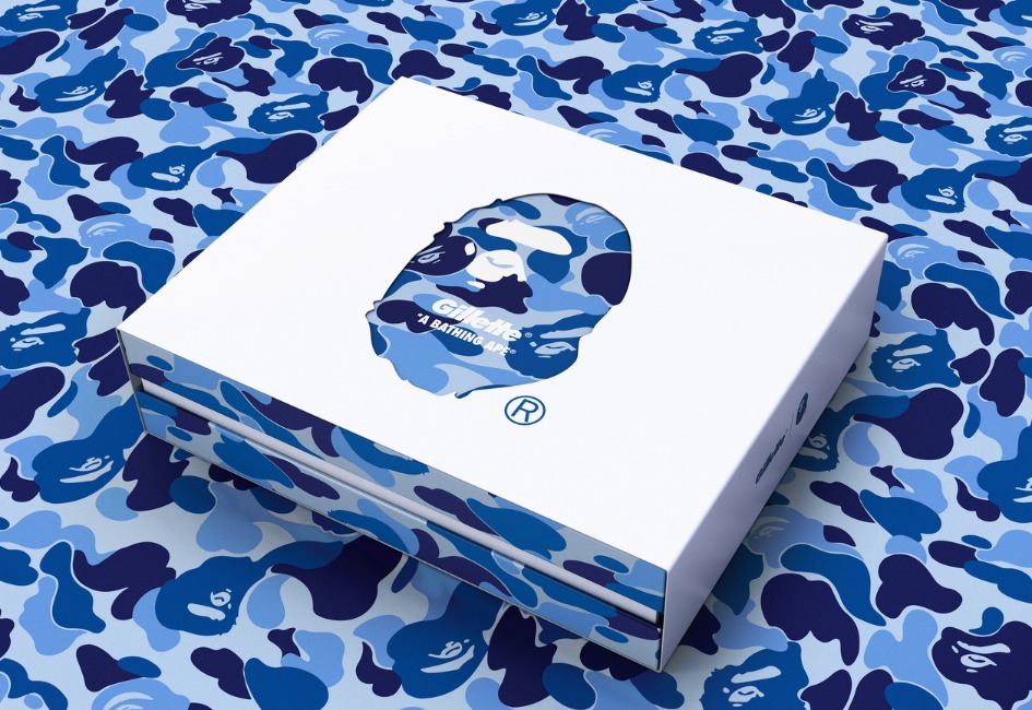 Bape x Gillette (Limited Edition Razor), Beauty & Personal Care, Men's ...