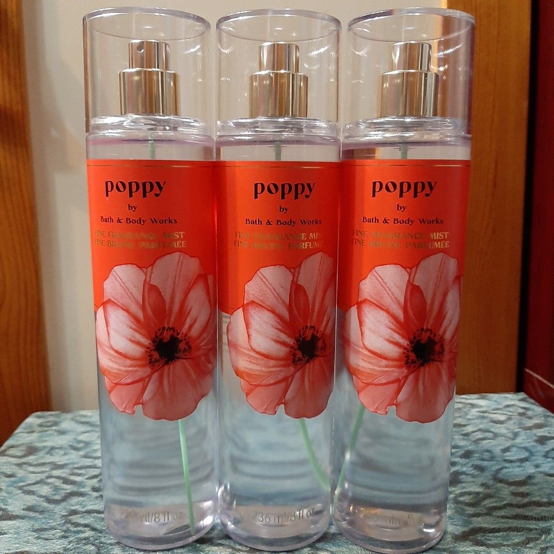 Bath & Body Works Poppy, Beauty & Personal Care, Fragrance & Deodorants ...