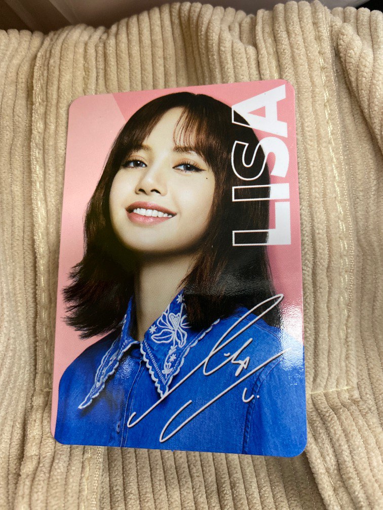 Blackpink Oreo Lisa, Hobbies & Toys, Memorabilia & Collectibles, K-Wave ...