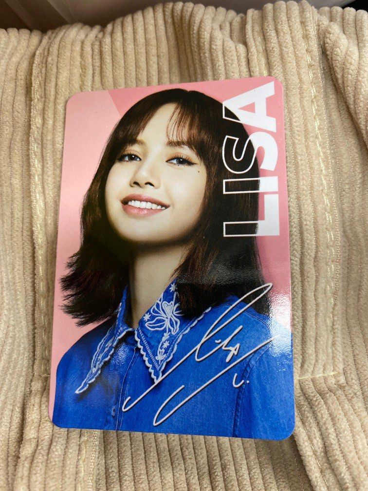 Blackpink Oreo Lisa, Hobbies & Toys, Memorabilia & Collectibles, K-Wave ...