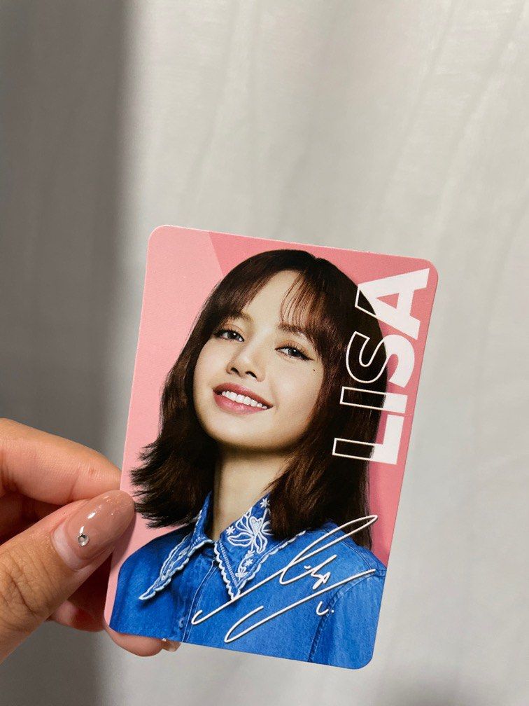 BLACKPINK Oreo Lisa Card 08, Hobbies & Toys, Memorabilia & Collectibles ...