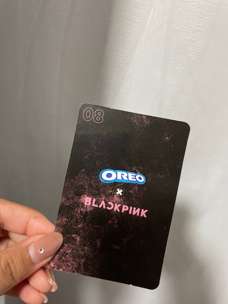 BLACKPINK Oreo Lisa Card 08, Hobbies & Toys, Memorabilia & Collectibles ...