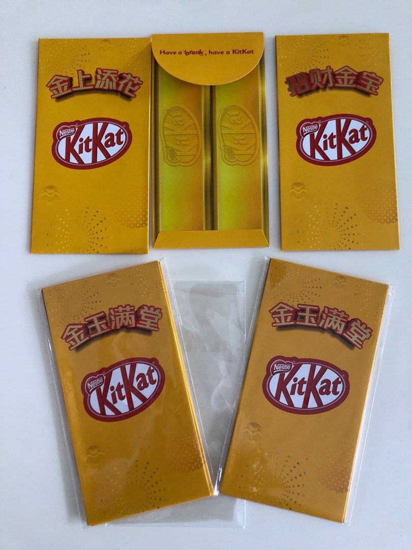 BN Kit Kat Bunny Red Packet, Everything Else on Carousell