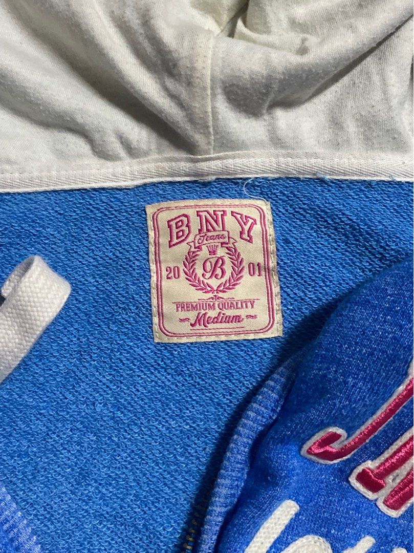 BNY jacket original, Men's Fashion, Tops & Sets, Hoodies on Carousell