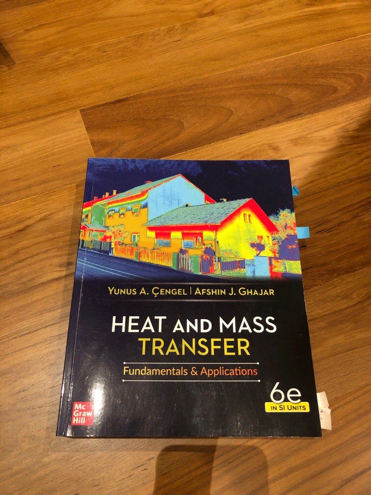 Book- Heat and mass transfer, Everything Else on Carousell