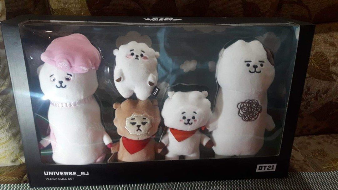 BT21 RJ FAMILY SET (RARE, LIMITED EDITION), Hobbies & Toys, Memorabilia ...