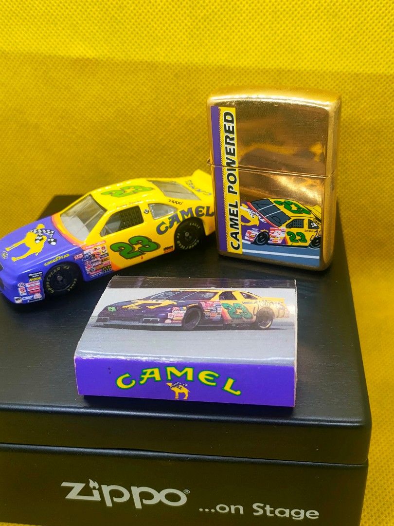 Camel nascar Zippo, Hobbies & Toys, Toys & Games on Carousell