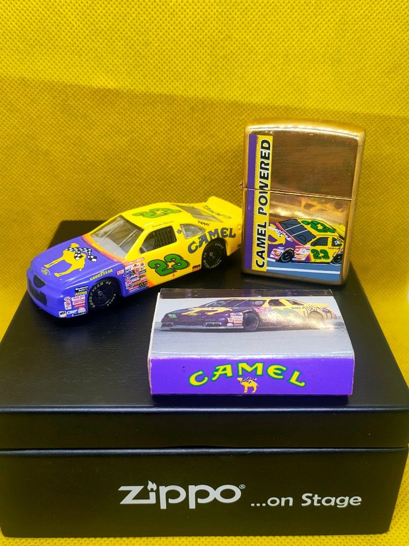 Camel nascar Zippo, Hobbies & Toys, Toys & Games on Carousell