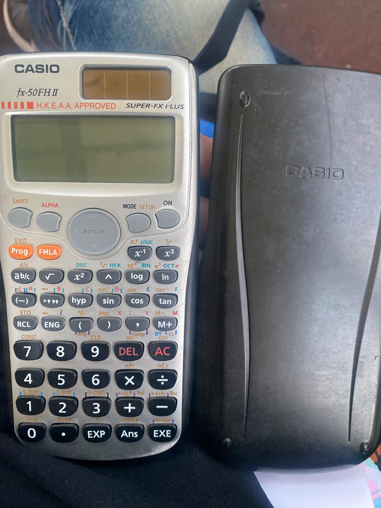 Casio 計數機 DSE fx-50FH II / fx-50FH (2), 電腦＆科技, 商務用科技產品 - Carousell