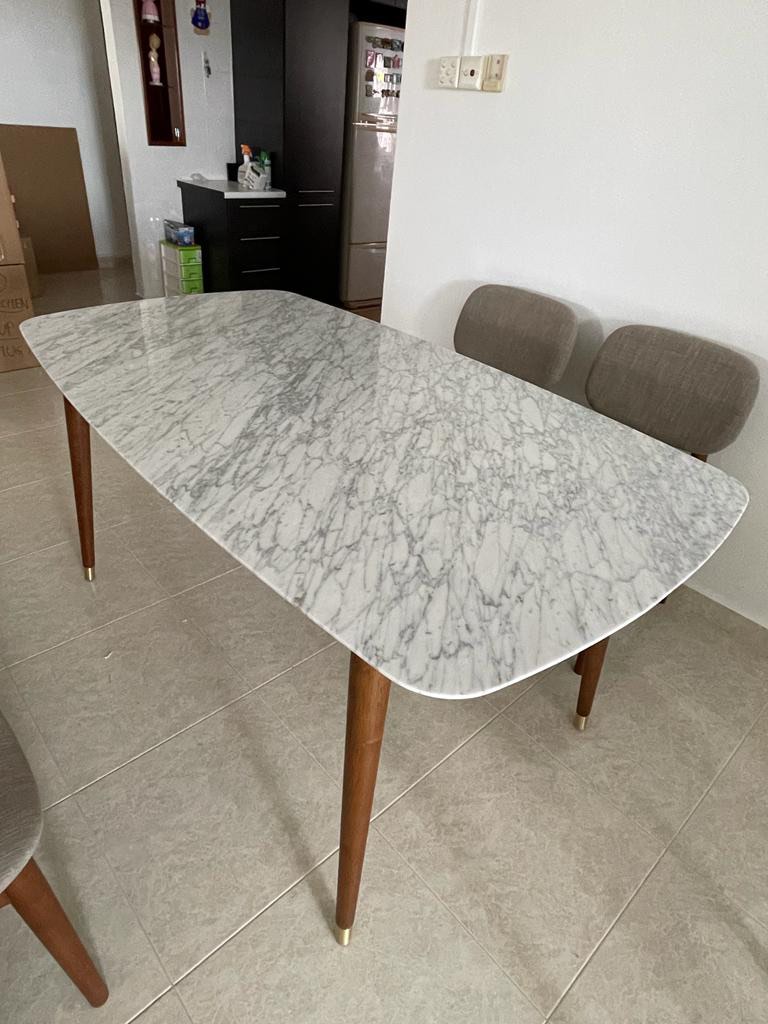 Castlery Dining Table Set, Furniture & Home Living, Furniture, Tables ...
