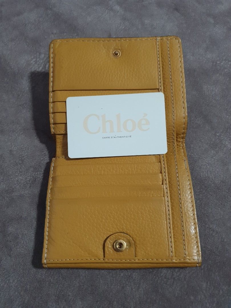 Chloe mustard wallet, Women's Fashion, Bags & Wallets, Wallets & Card ...