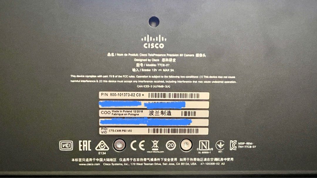 Cisco Telepresence precision 60, Photography, Video Cameras on Carousell