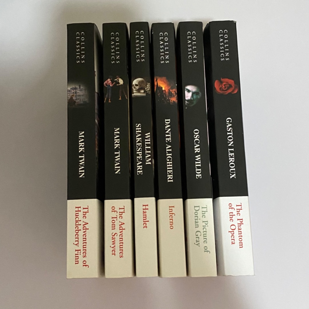 [classic literature book bundle] collins classics the phantom of the ...