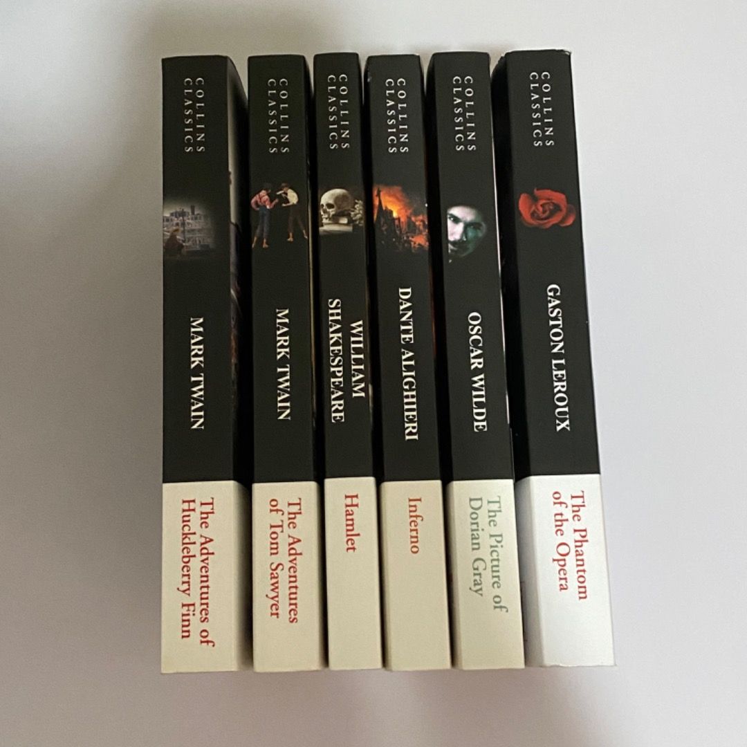 [classic literature book bundle] collins classics the phantom of the ...