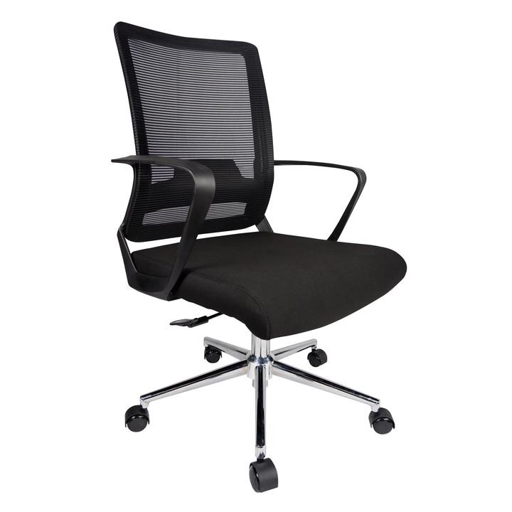 Clerical Chair cmc-401 office furniture partition .. chrome legs ...