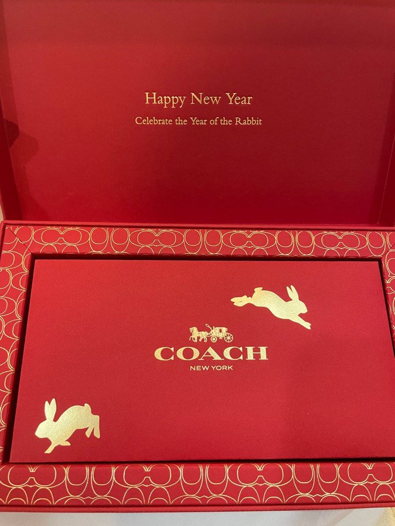 Coach 2023 Red Packets, Hobbies & Toys, Stationery & Craft, Craft ...