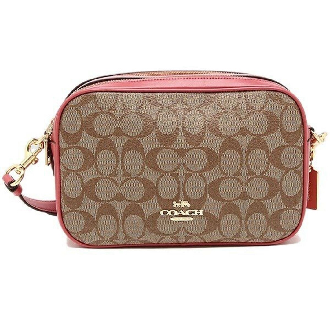 Coach F68168 ｜Jes Crossbody In Signature Canvas, 名牌, 手袋及銀包 - Carousell