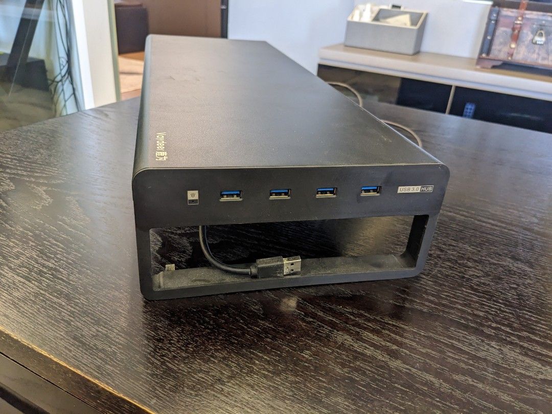 Computer stand with built-in USB hub, Computers & Tech, Parts ...