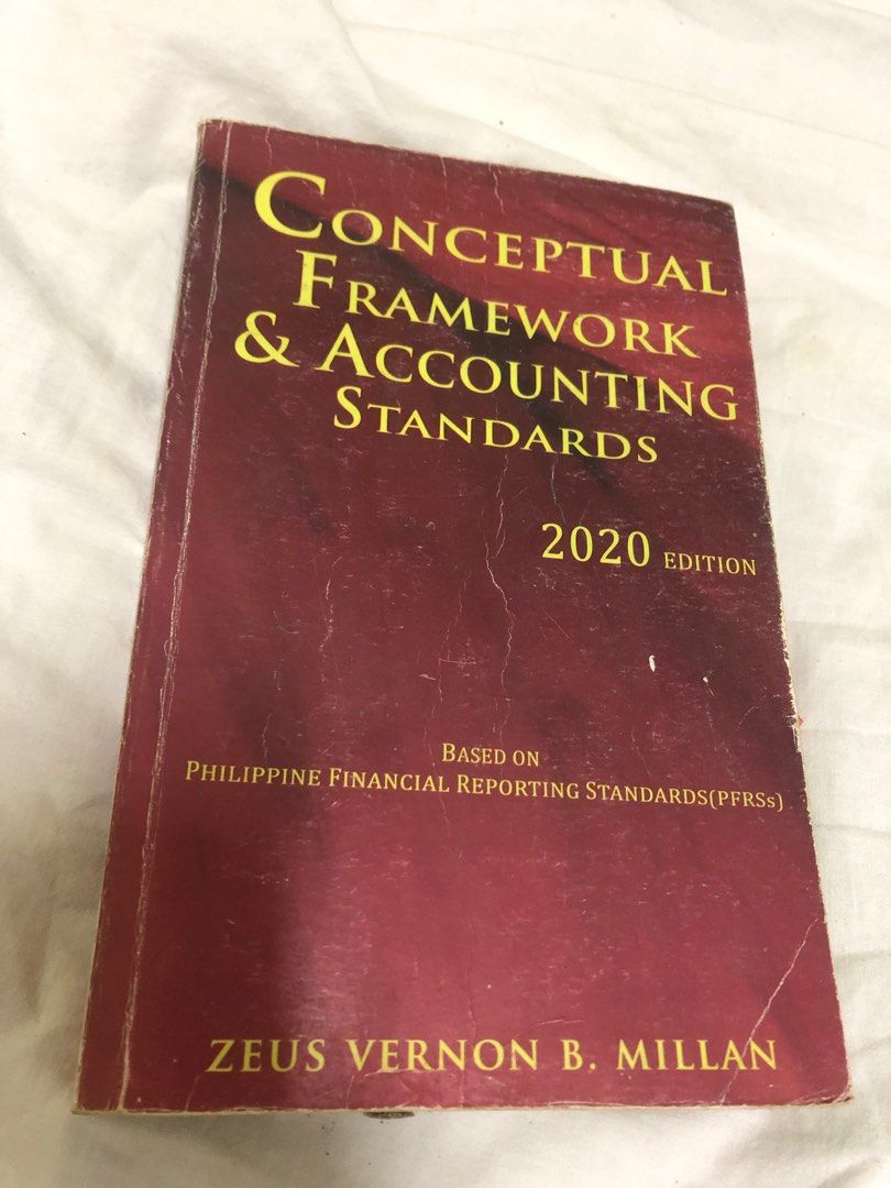 Conceptual Framework and Accounting Standards 2020 Edition Zeus Vernon ...