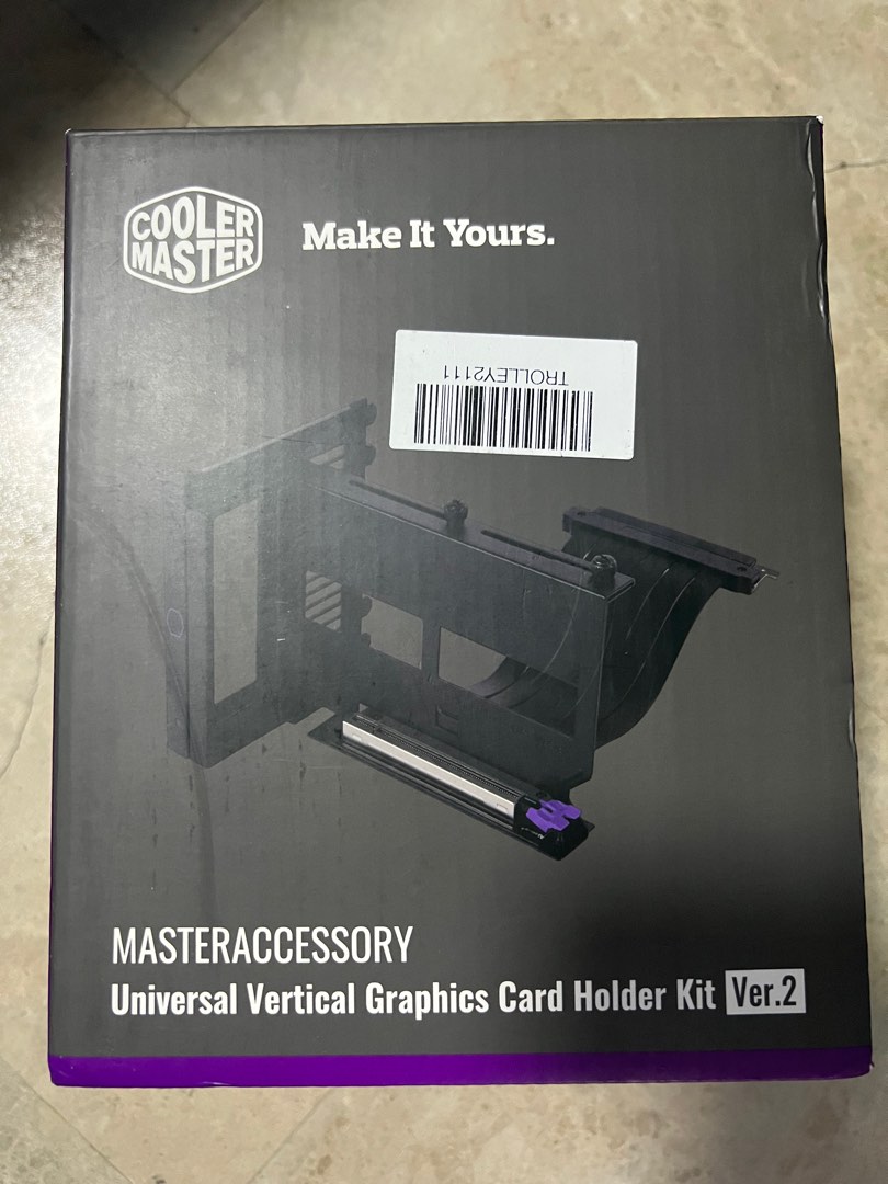 Cooler master vertical graphics card kit holder, Computers & Tech ...