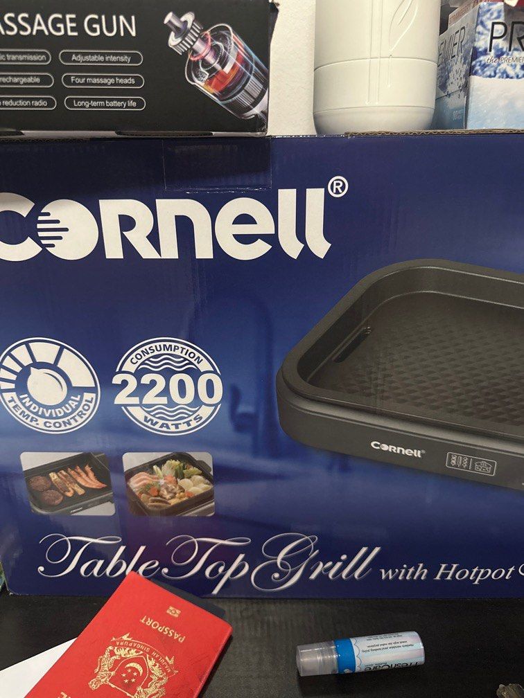 Cornell table top grill, TV & Home Appliances, Kitchen Appliances, BBQ ...