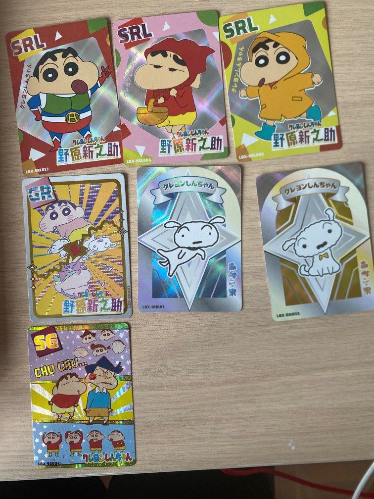 crayon shinchan cards, Hobbies & Toys, Stationery & Craft, Art & Prints ...